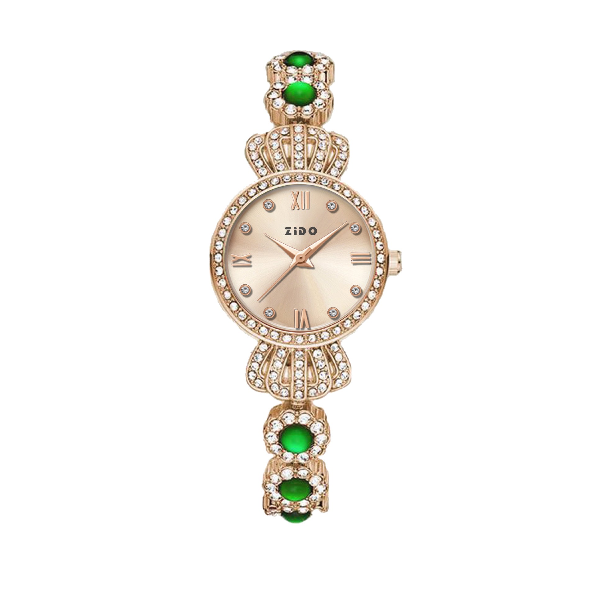 W3982 - Elegant Casual Green Fashion Watch – Mirror Mirror